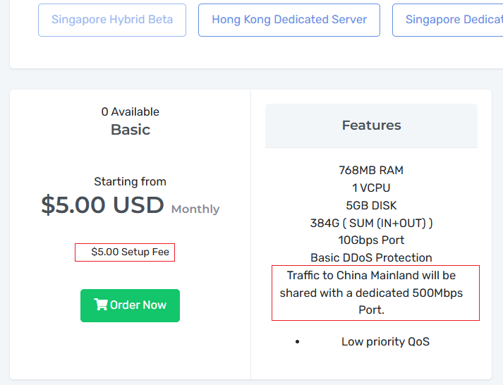 (出不了,不出了) 出yxvm的singapore-hybrid-beta 5刀/月 的小鸡